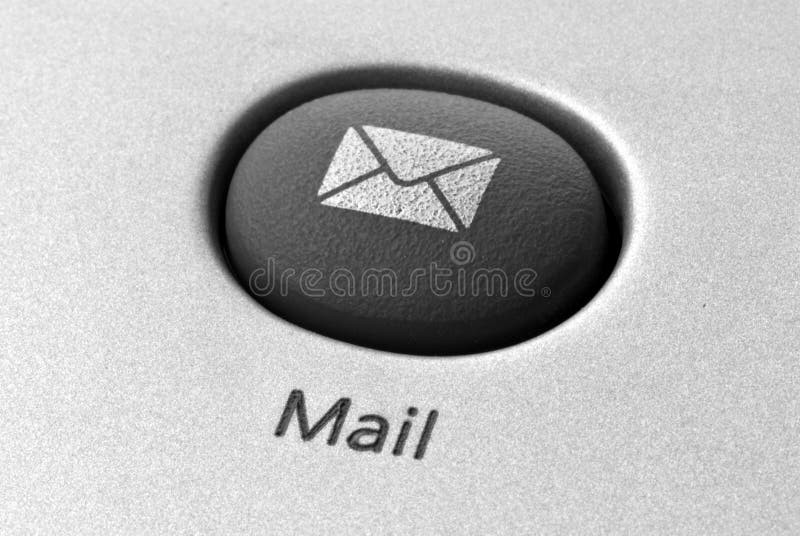 Mail button stock photo. Image of black, buttons, send - 2501658