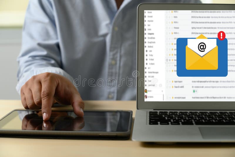 Mail Communication Connection Message To Mailing Contacts Phone Global ...