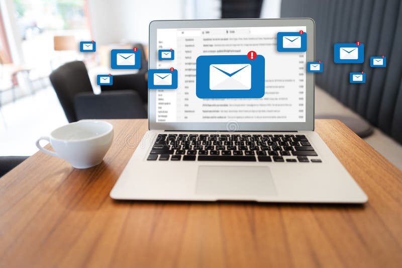 Mail Communication Connection Message To Mailing Contacts Phone Global ...