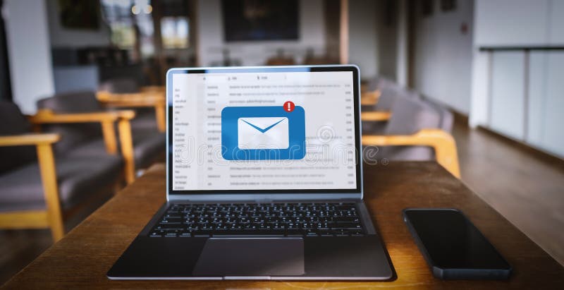 Mail Communication Connection Message To Mailing Contacts Phone Global ...