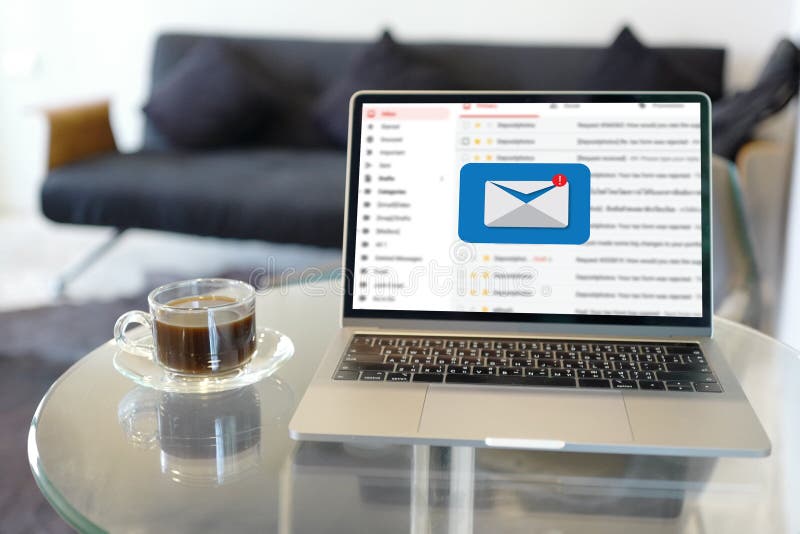 Mail Communication Connection Message To Mailing Contacts Phone Global ...