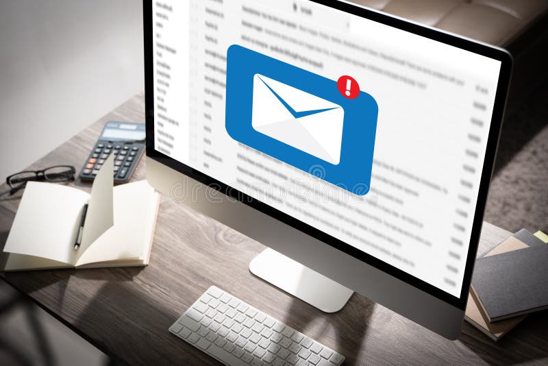 Mail Communication Connection Message To Mailing Contacts Phone Global ...