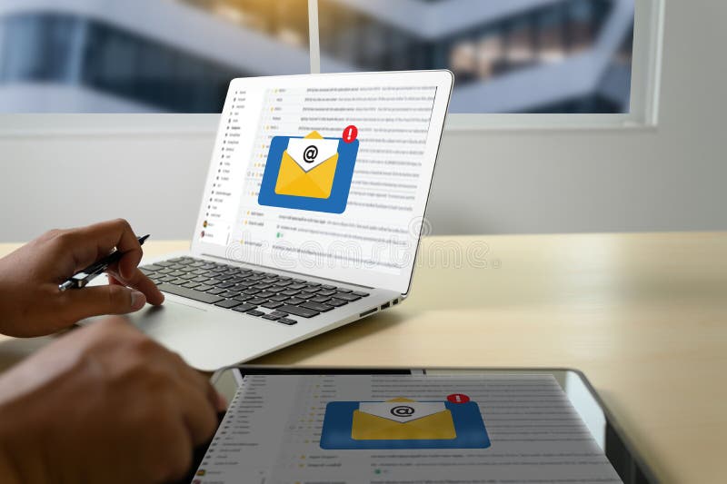 Mail Communication Connection Message To Mailing Contacts Phone Global ...