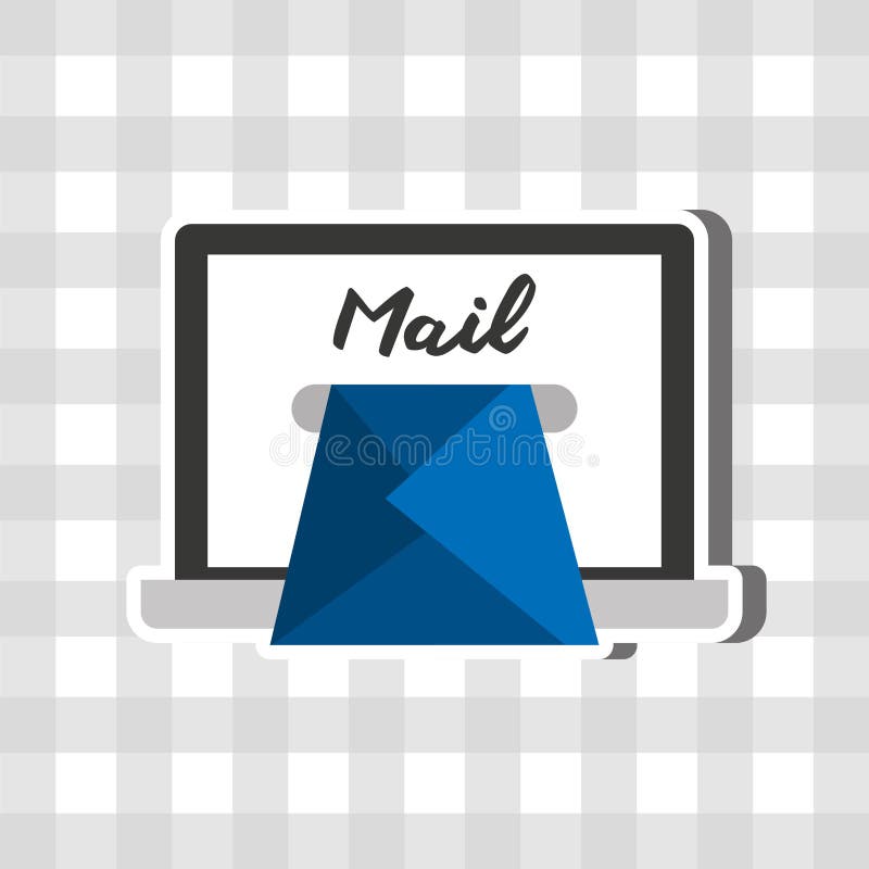 Mail concept stock vector. Illustration of send, icons - 60606015