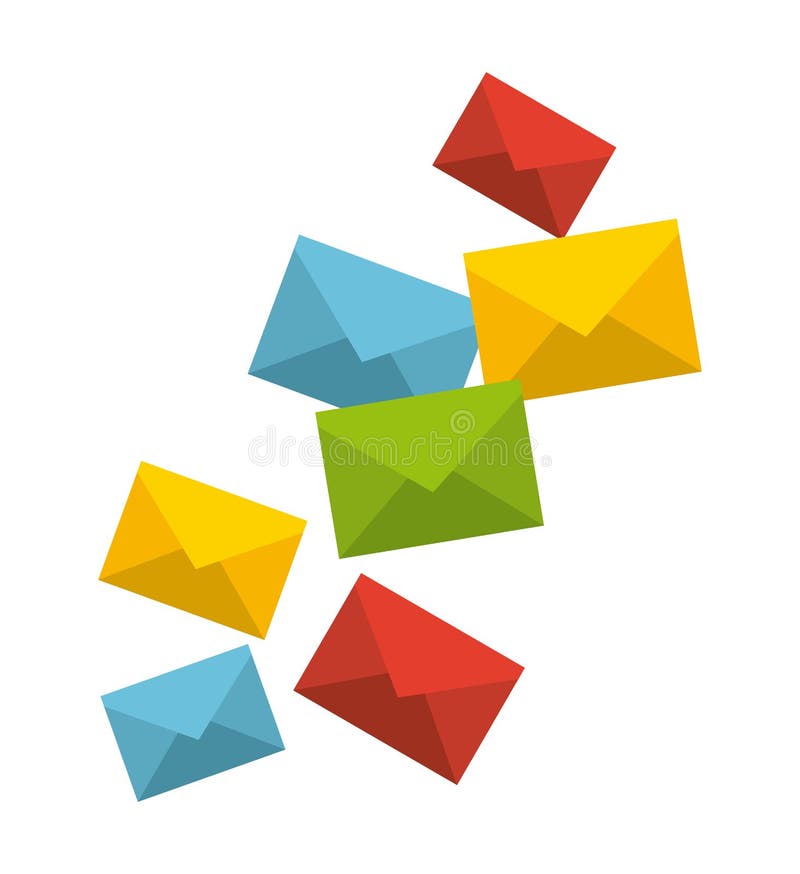 Mail concept stock vector. Illustration of letter, sign - 51608242