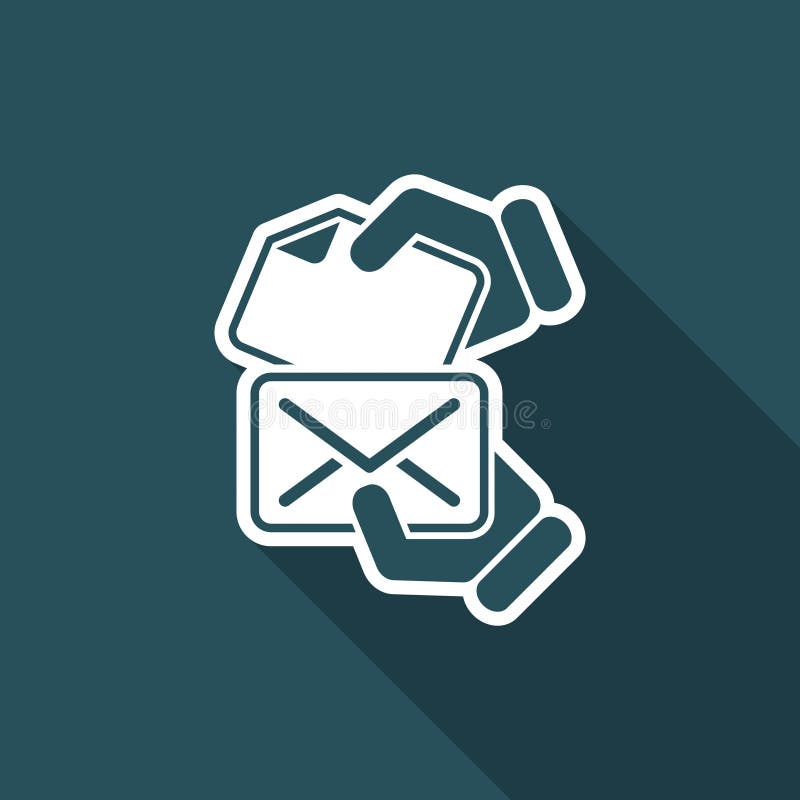 Mail concept stock vector. Illustration of announcement - 118516835