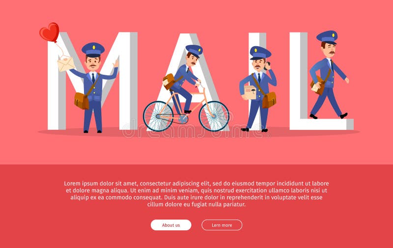 Postman Conceptual Design Stock Illustrations – 77 Postman Conceptual ...