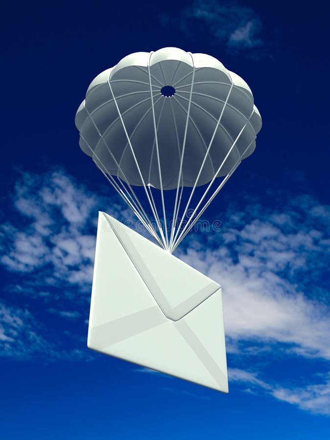 Mail Delivery stock illustration. Illustration of freight - 10288109