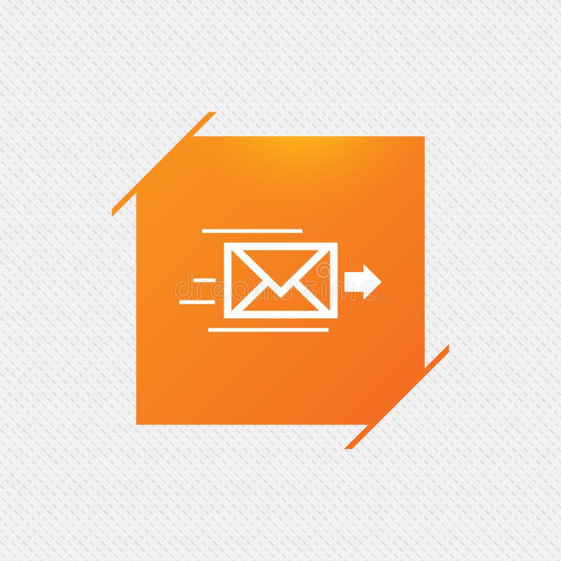 Mail Delivery Icon. Envelope Symbol. Message. Stock Vector ...