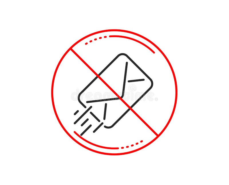 Mail Delivery Icon. Envelope Symbol. Message. Stock Vector ...