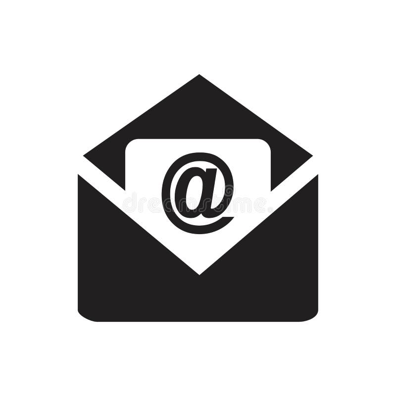 Mail, Email Icon Template Black Color Editable. Mail, Email Icon Symbol ...