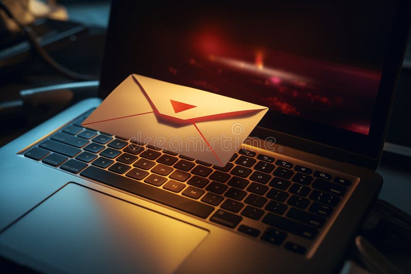 Mail Emil Sending of Messages and Letters Stock Illustration ...