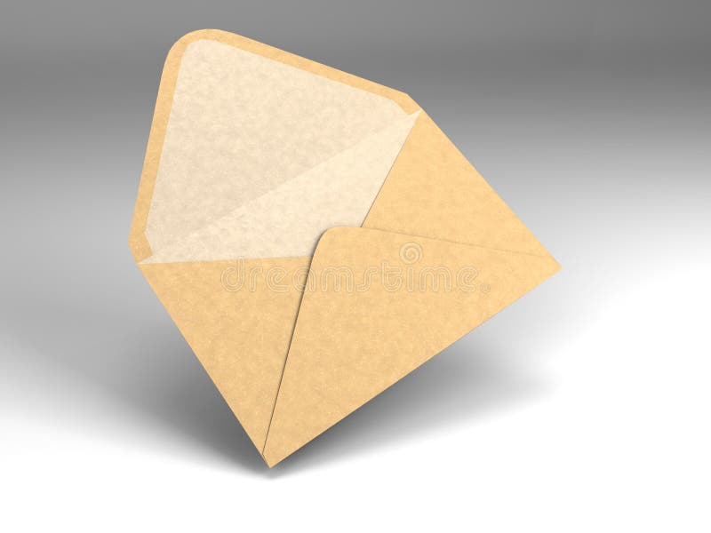 Mail envelope stock illustration. Illustration of paper - 9598717
