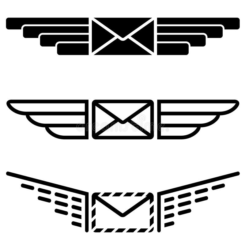 Envelope Icon stock vector. Illustration of blank, postage - 51043377