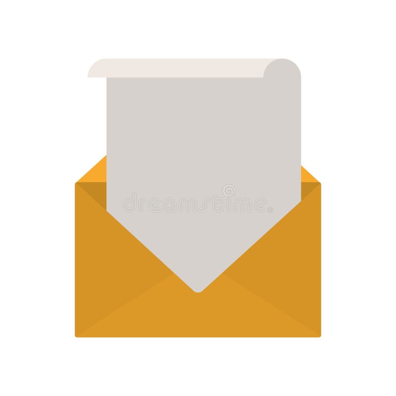 Mail envelope icon stock vector. Illustration of information - 79920170