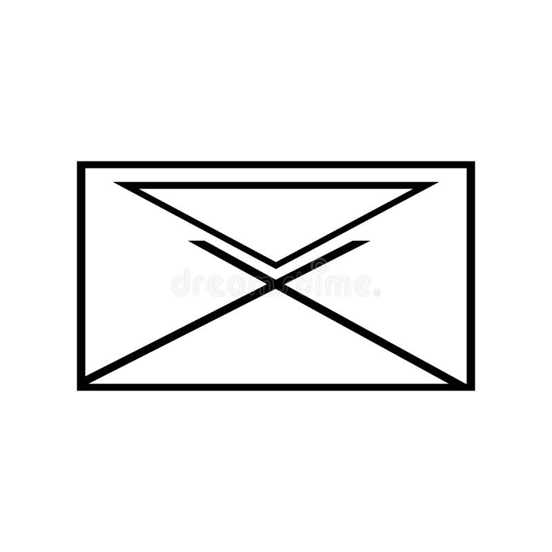Mail, Envelope Illustration Logo Vector Stock Vector - Illustration of ...