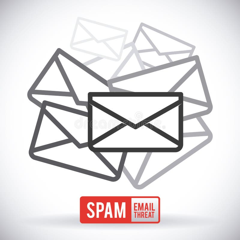 Mail Icon Design Vector Illustration Eps10 Graphic Stock Vector ...