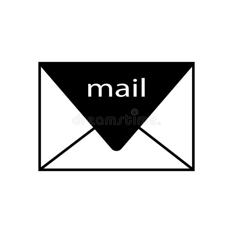 Mail Icon. Envelope Message. Postal Communication Symbol. Vector ...