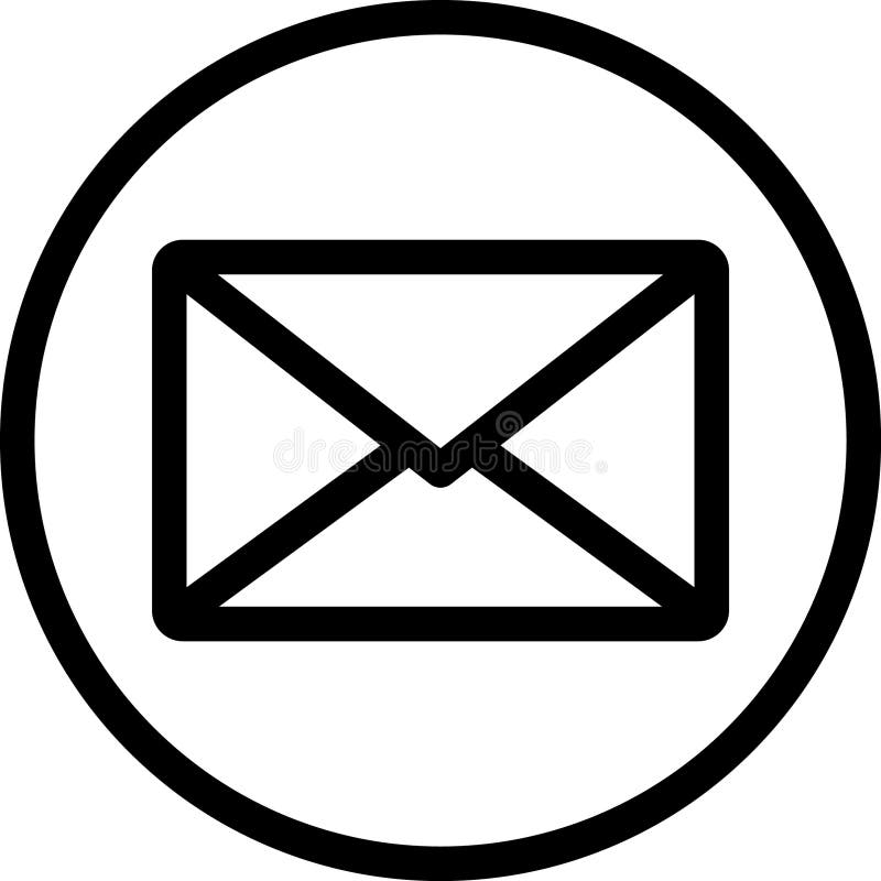 Mail Icon Transparent Stock Illustrations – 6,523 Mail Icon Transparent ...