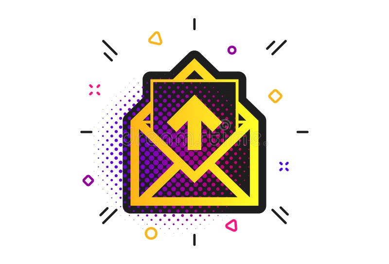 Mail Icon. Envelope Symbol. Outbox Message Sign. Vector Stock Vector ...