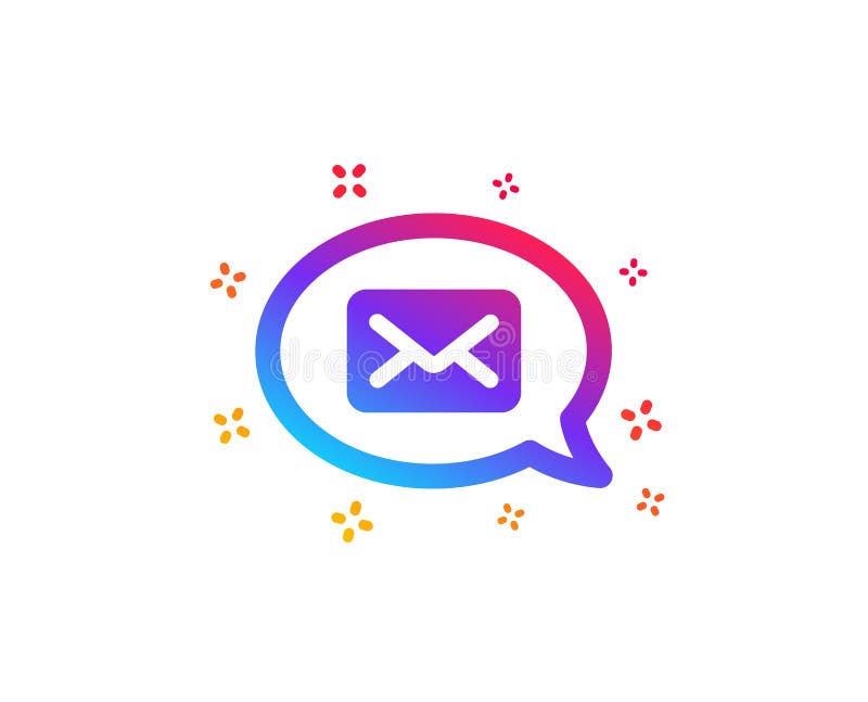 Mail Icon. Messenger Communication Sign. Vector Stock Vector ...