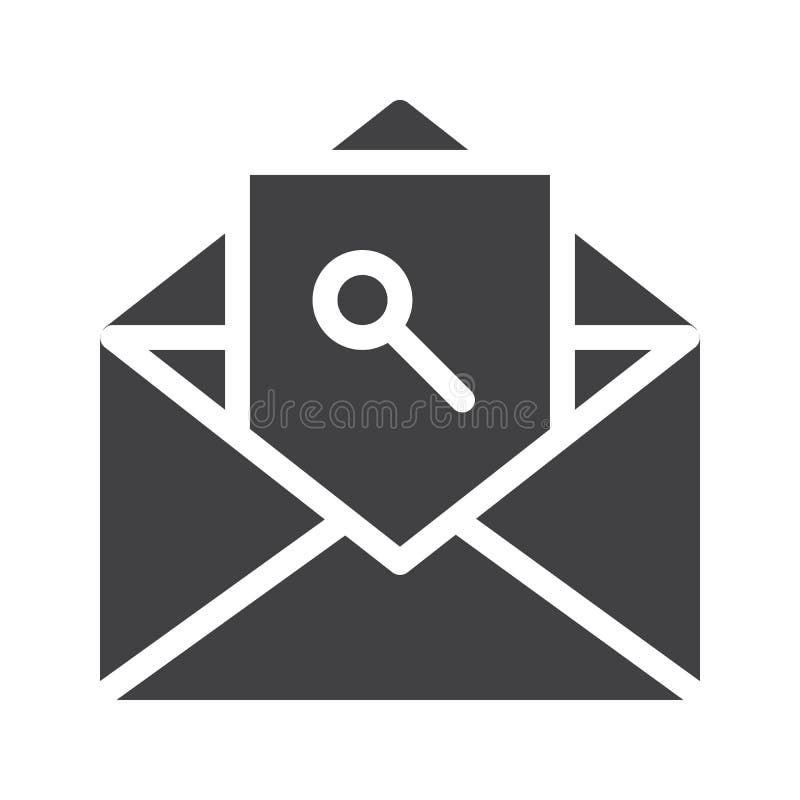 Mail Icon , Message Solid Logo Illustration, Envelope Pict Stock ...