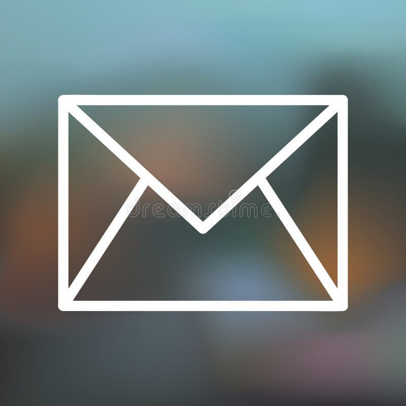 Mail Icon. Vector Illustration Decorative Design Stock Vector ...