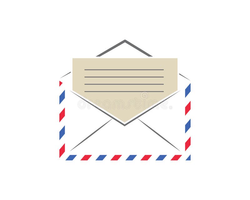 Mail Icon Vector Illustration Design Stock Vector - Illustration of ...