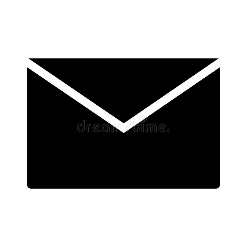 Mail icon vector stock vector. Illustration of interface - 278605293