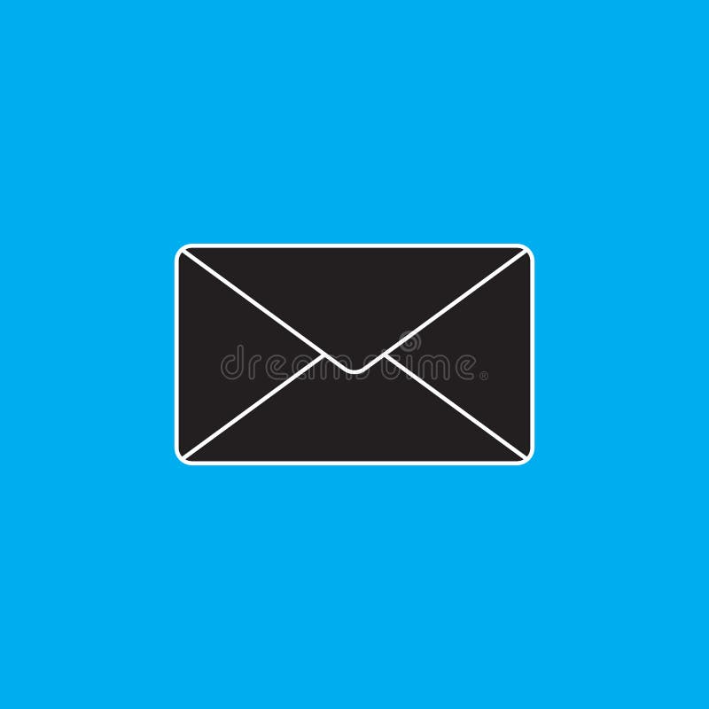 Mail Icon Vector, Message Solid Logo Illustration, Envelope Pict Stock ...