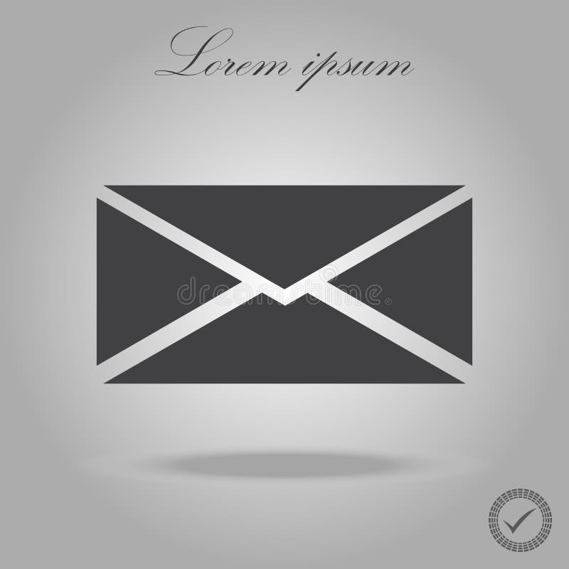 Mail Icon Vector Isolated on White Background. Trendy Mail Icon in ...