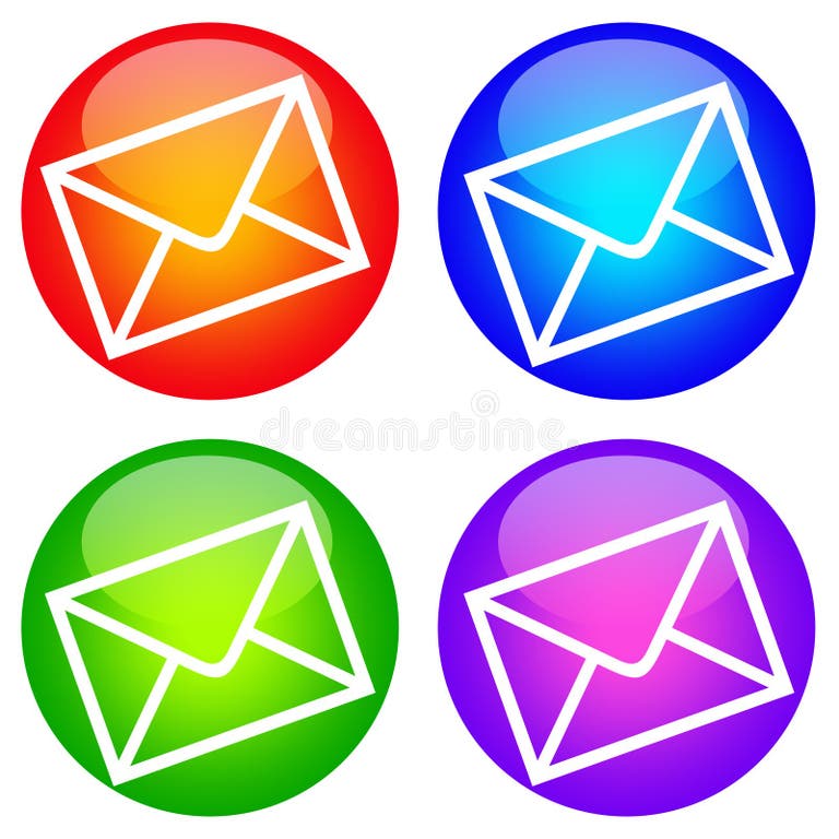 Icon Mail Badge Stock Illustrations – 14,920 Icon Mail Badge Stock ...