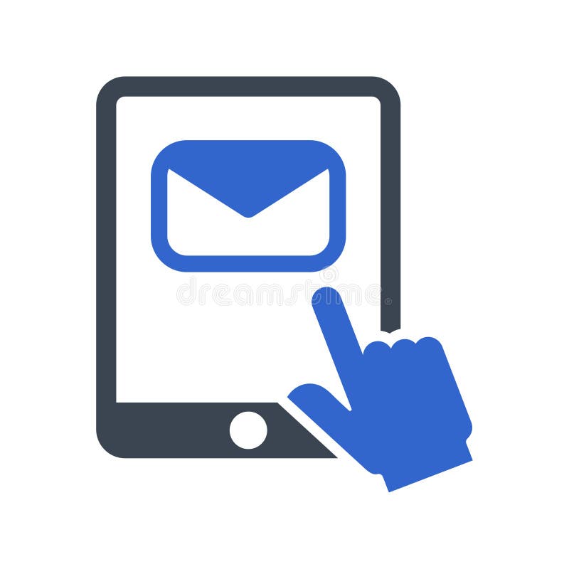 Mail inbox icon stock vector. Illustration of simple - 174898407