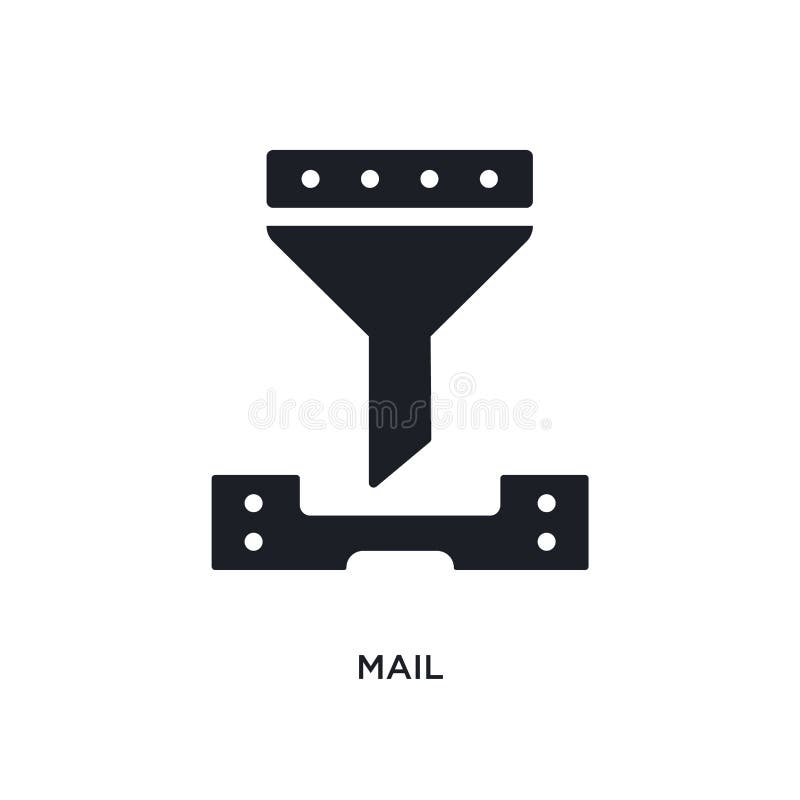 Mail Isolated Icon. Simple Element Illustration from Artificial ...