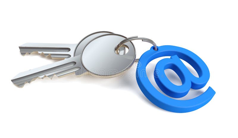 Email Keychain Stock Illustrations – 8 Email Keychain Stock ...