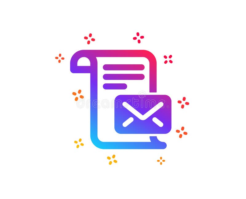 Mail Letter Icon. Read Message Correspondence Sign. Vector Stock Vector ...