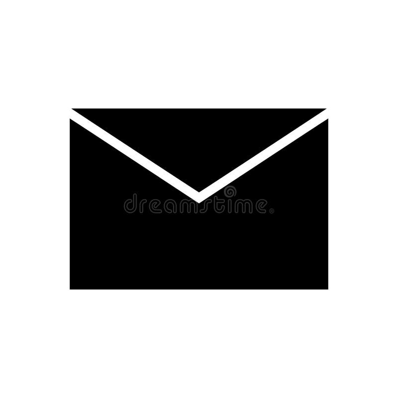 Mail letter symbol stock illustration. Illustration of letter - 83217142