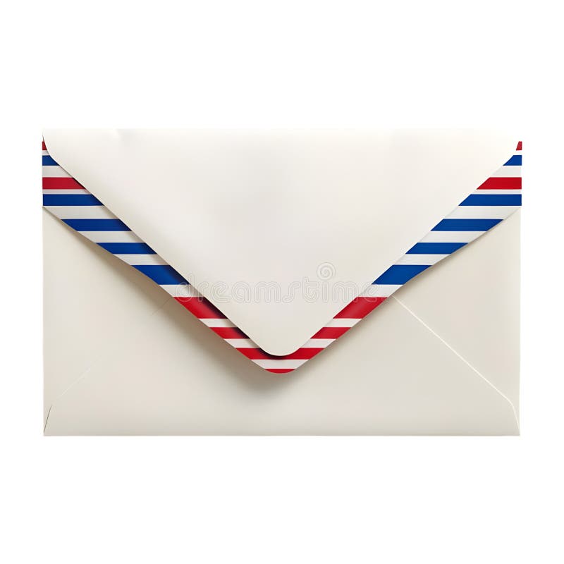 Mail Letter on Transparent Background - Ai Generated Stock Illustration ...