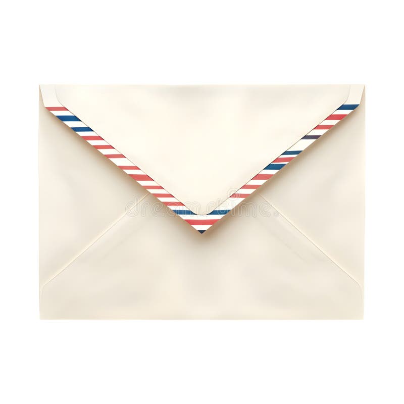 Mail Letter on Transparent Background - Ai Generated Stock Illustration ...