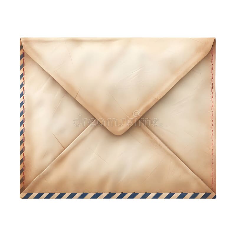 Mail Letter on Transparent Background - Ai Generated Stock Illustration ...