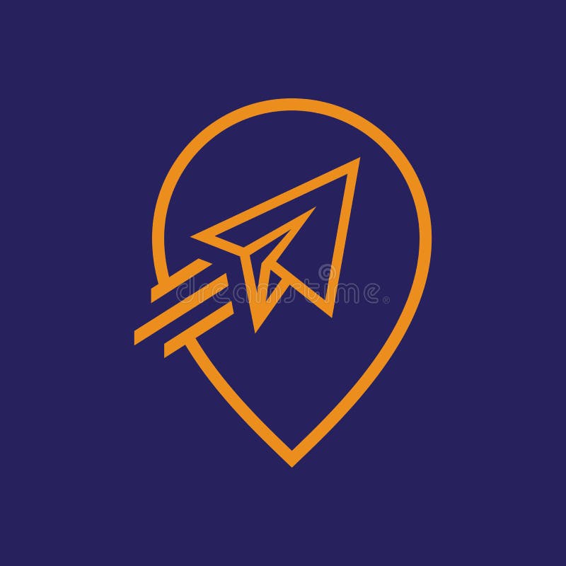 Mail location icon stock illustration. Illustration of signage - 262836879