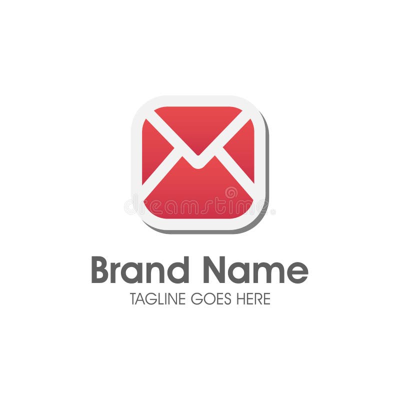 Mail logo design template. stock vector. Illustration of element ...