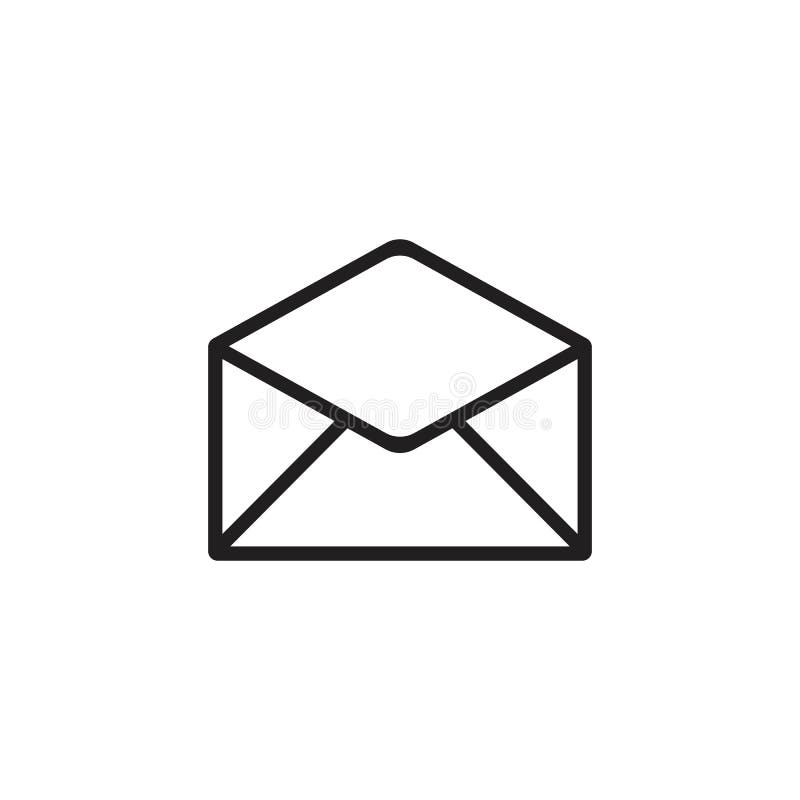 Mail logo icon stock vector. Illustration of computer - 175030792