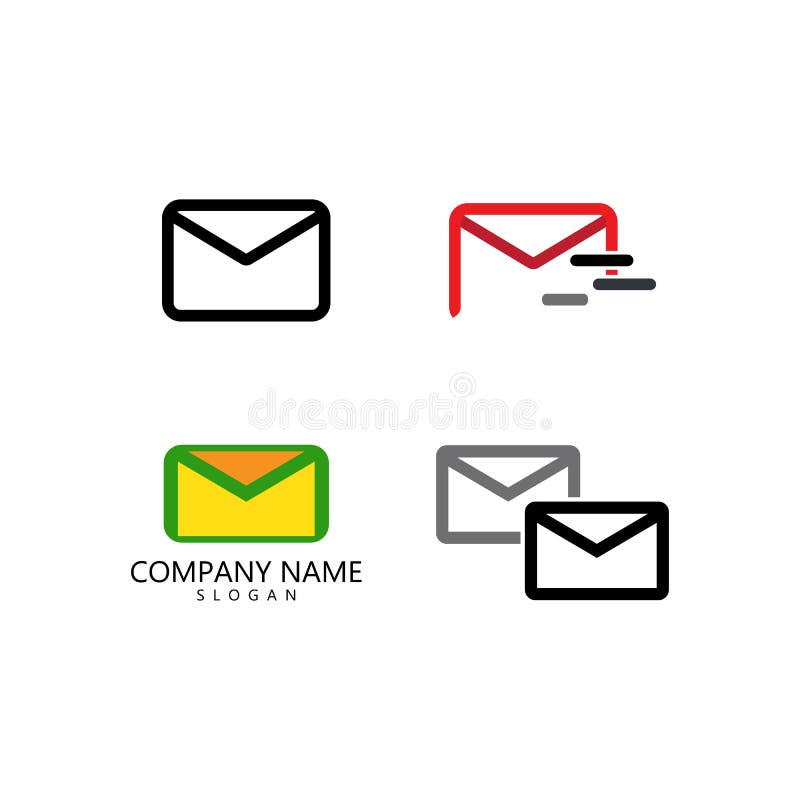 Mail logo vecto stock vector. Illustration of template - 202828820