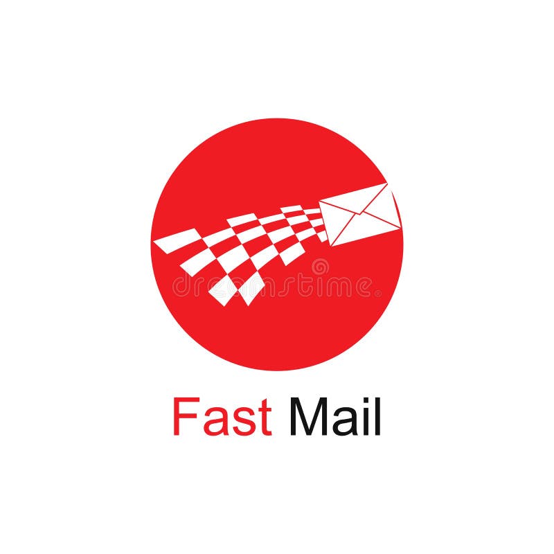 Mail Logo Vector Icon Template Stock Vector - Illustration of address ...