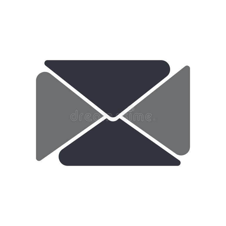 Mail Logo Template Icon stock vector. Illustration of icon - 339905039