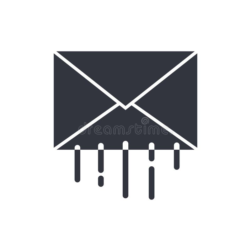 Mail Logo Template Icon stock vector. Illustration of check - 339905048