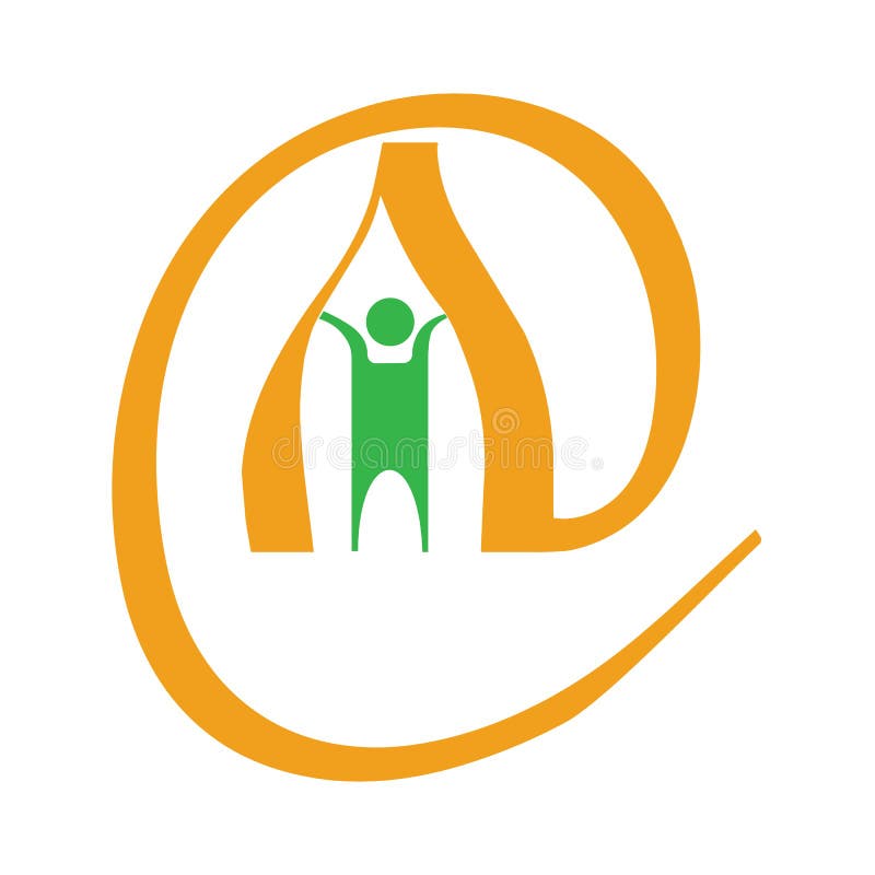 Mail logo stock vector. Illustration of mark, fresh, human - 48249775