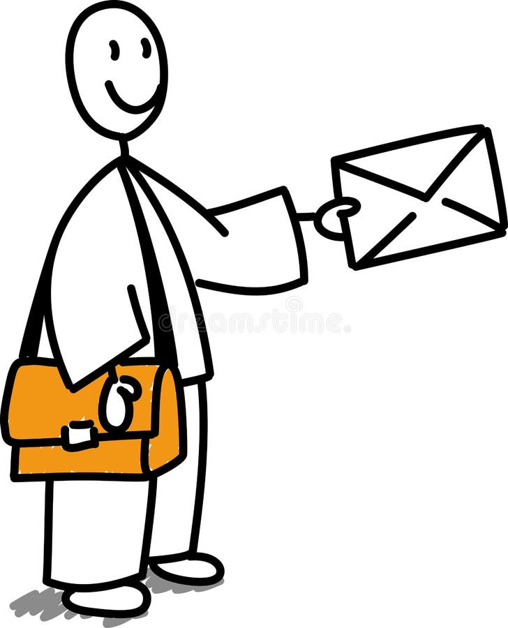 Stick Figure Gardener Planting Stock Vector - Illustration of planter ...