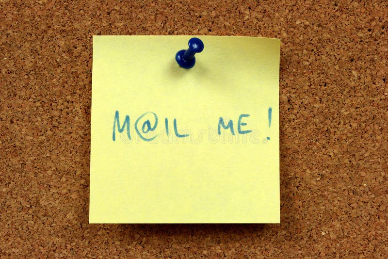 Mail me message stock image. Image of remind, conceptual - 4529023
